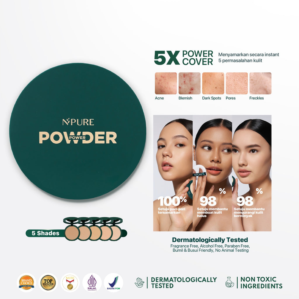 [TASYA FARASYA APPROVED] NPURE Centella Asiatica Power Powder / Bedak
