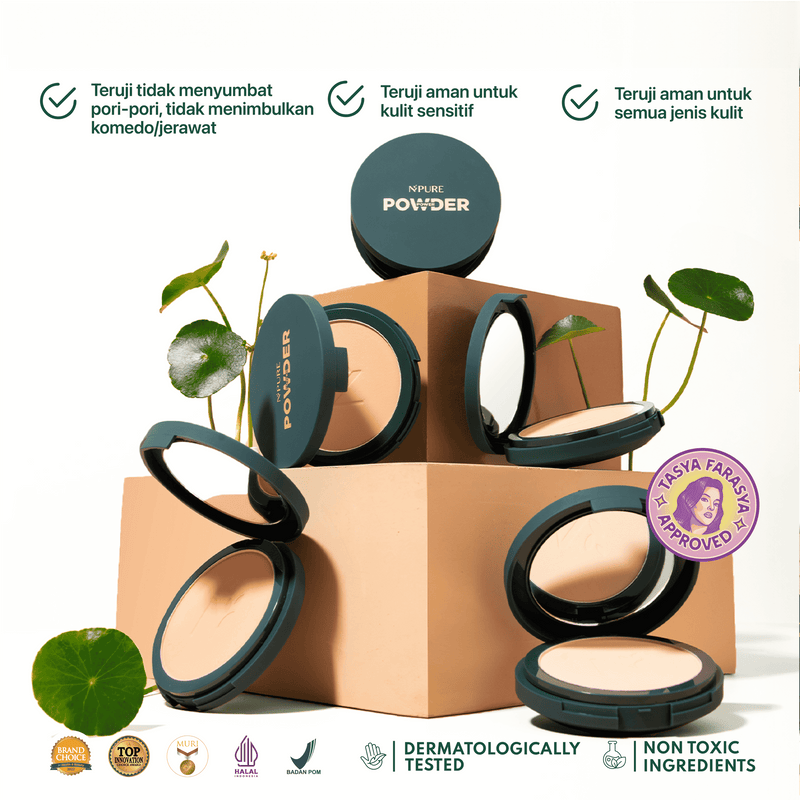 [TASYA FARASYA APPROVED] NPURE Centella Asiatica Power Powder / Bedak