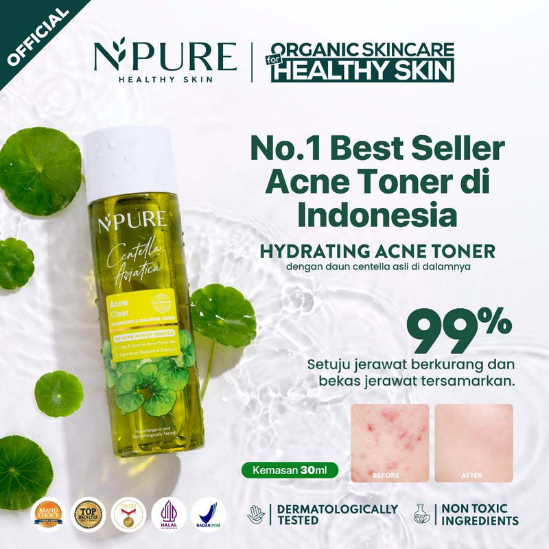 NPURE 30ML Face Toner Centella Asiatica (Cica Series)