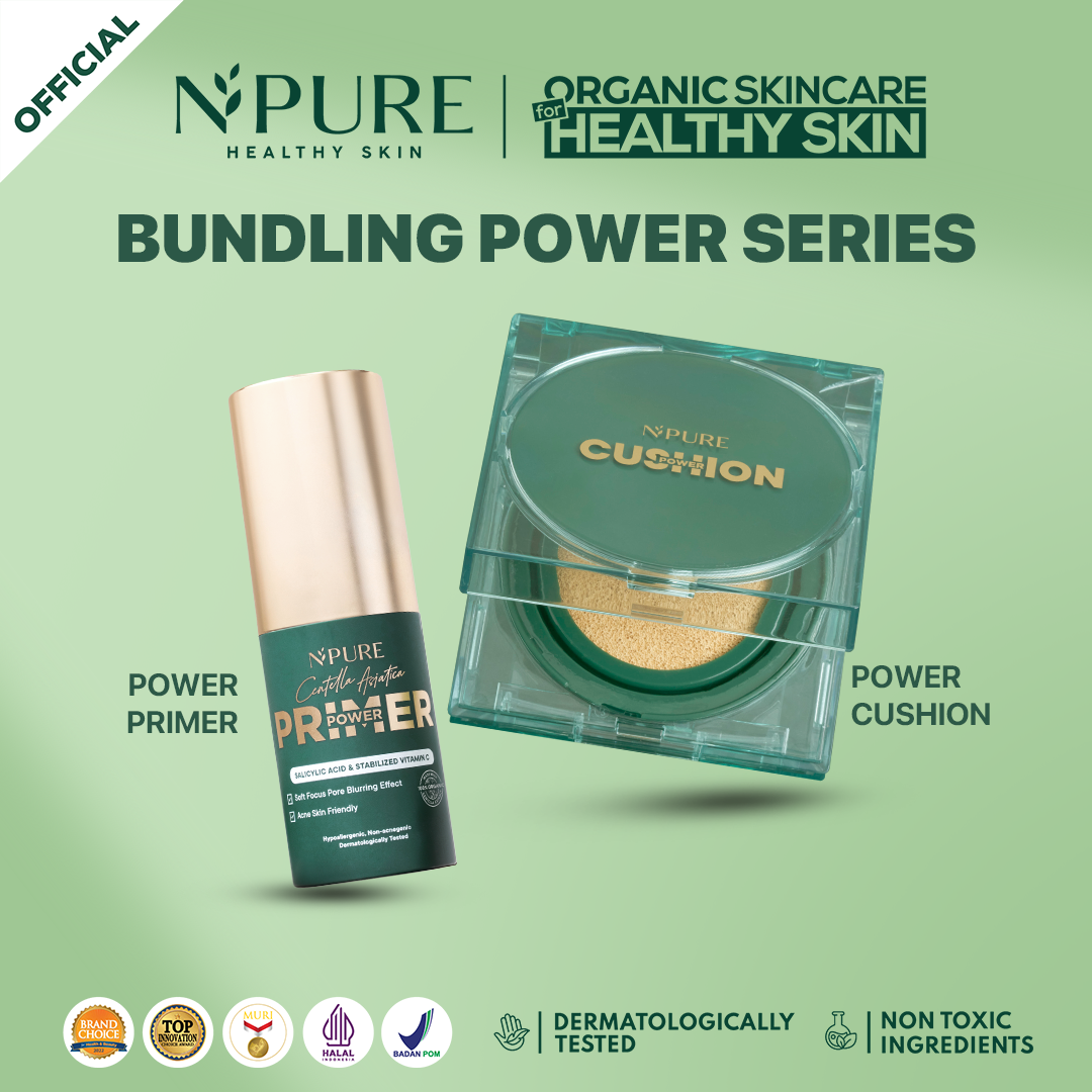 Jual NPURE Bundling Centella Flawless Matte Cushion & Primer
